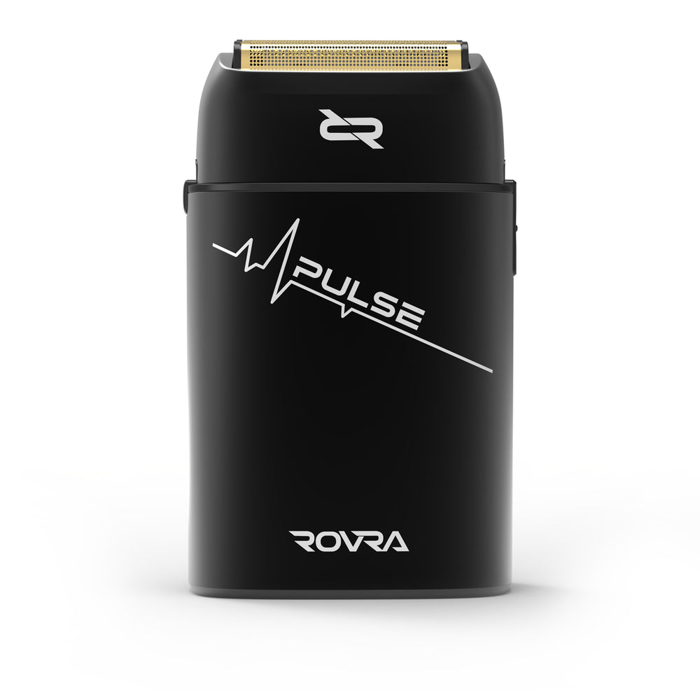 Triple Blade Electric Shaver ROVRA PULSE Black for Precision